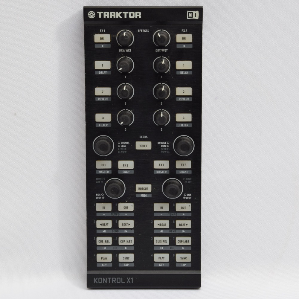 Pre-owned Native Instruments Traktor Kontrol X1 Mk1 Portable USB DJ ...